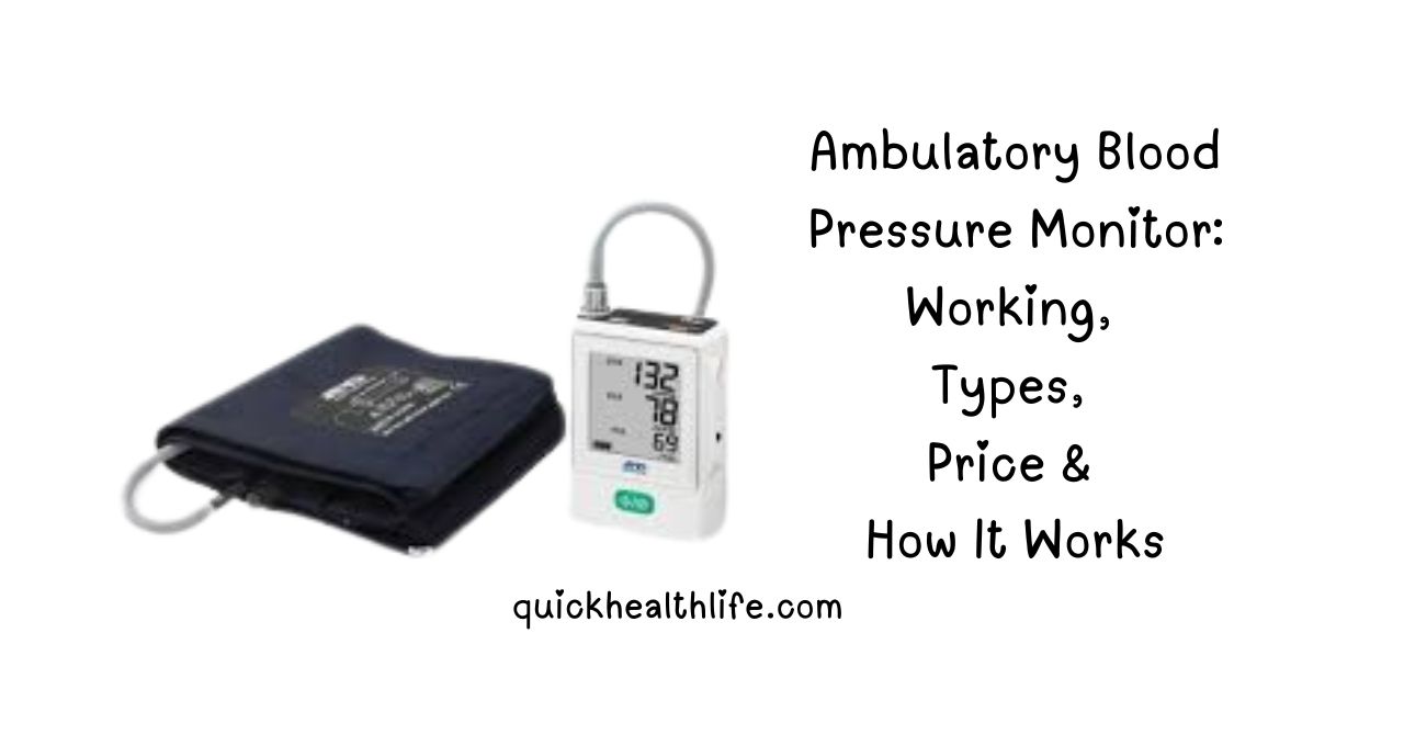 Ambulatory Blood Pressure Monitor (ABPM): Working, Types, Price & How ...